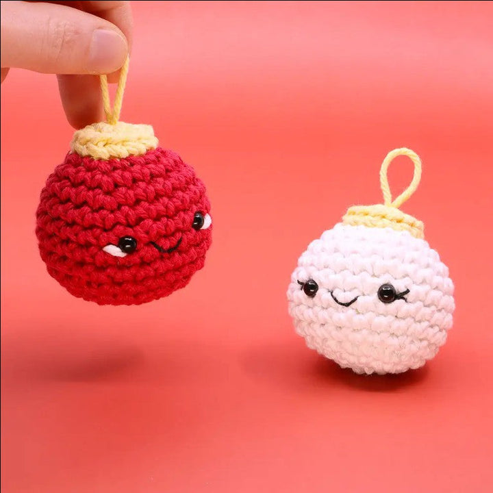 How to Crochet Animal Eyes Using Yarn | WOOHOBBY