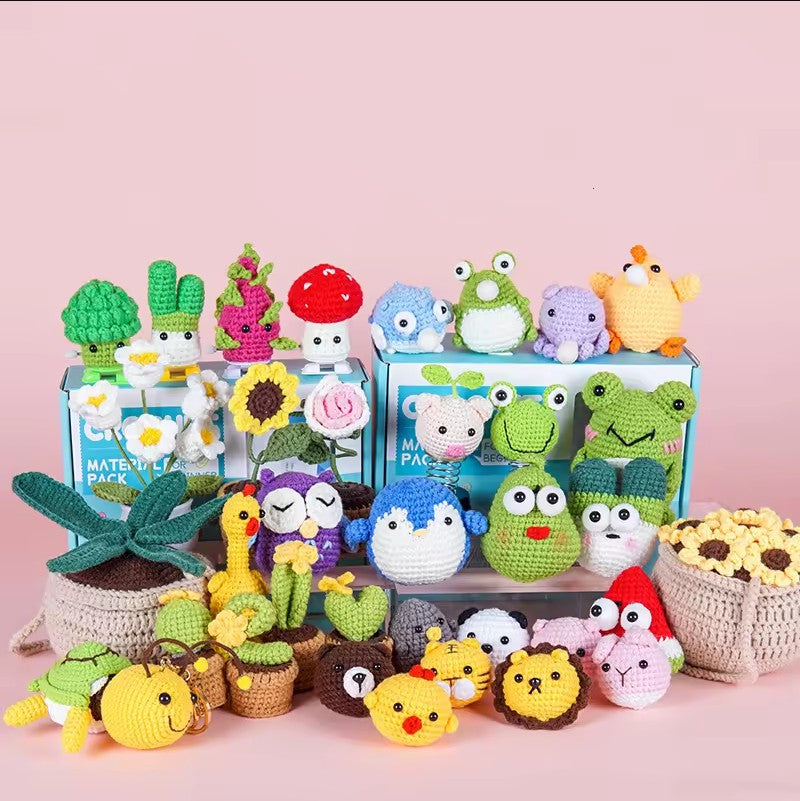 Crochet Amigurumi Kits - Create Cute Handmade Dolls Easily | WOOHOBBY
